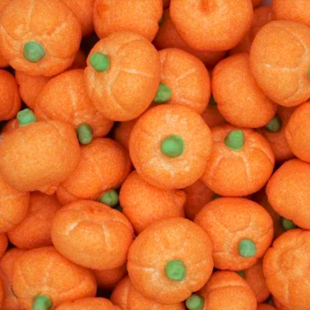 Pumpkin Marshmallows (80g) | Joyofsweets.com – JoyofSweets.com