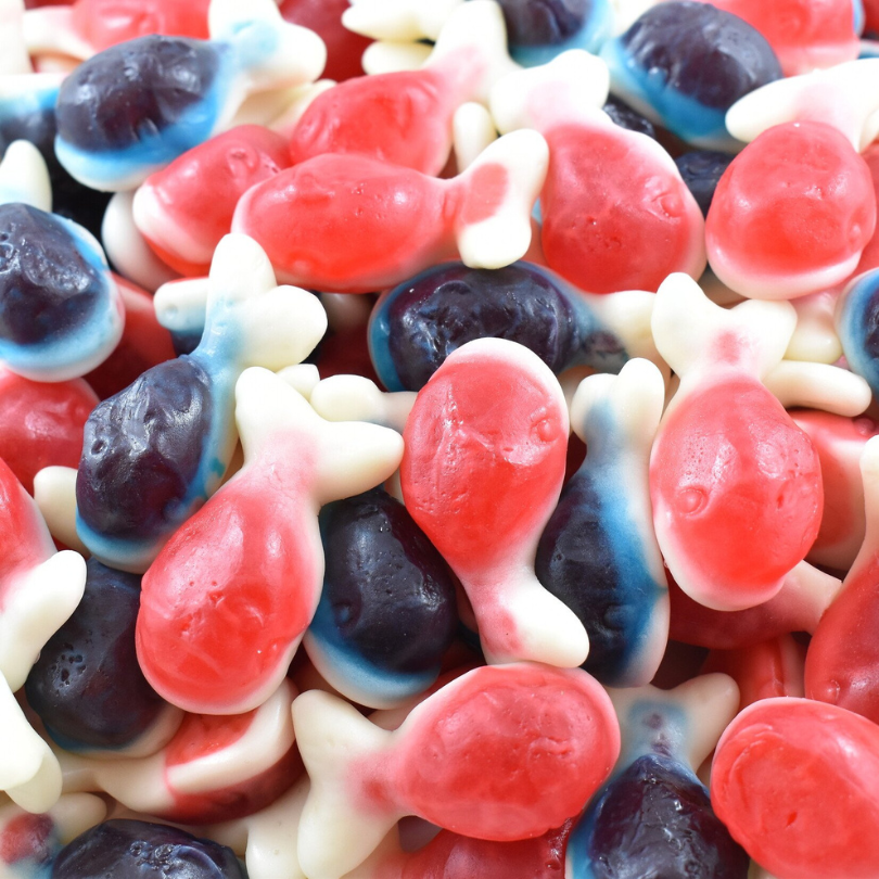 Jelly Filled Whales (100g) | Joyofsweets.com – JoyofSweets.com