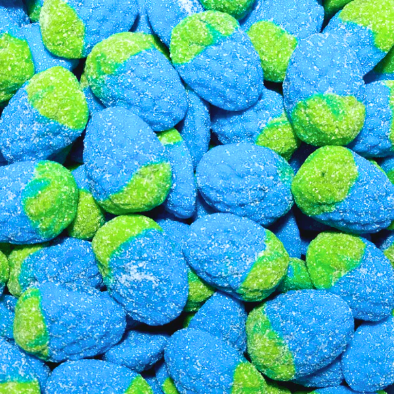 Jelly Filled Blue Raspberries (100g) | Joyofsweets.com – JoyofSweets.com