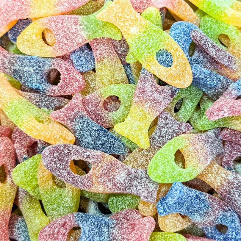 Fizzy Funky Fish (100g) (Vegan) | Joyofsweets.com – JoyofSweets.com