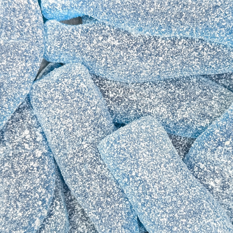 Giant Fizzy Blue Bottles (100g) | Joyofsweets.com – JoyofSweets.com