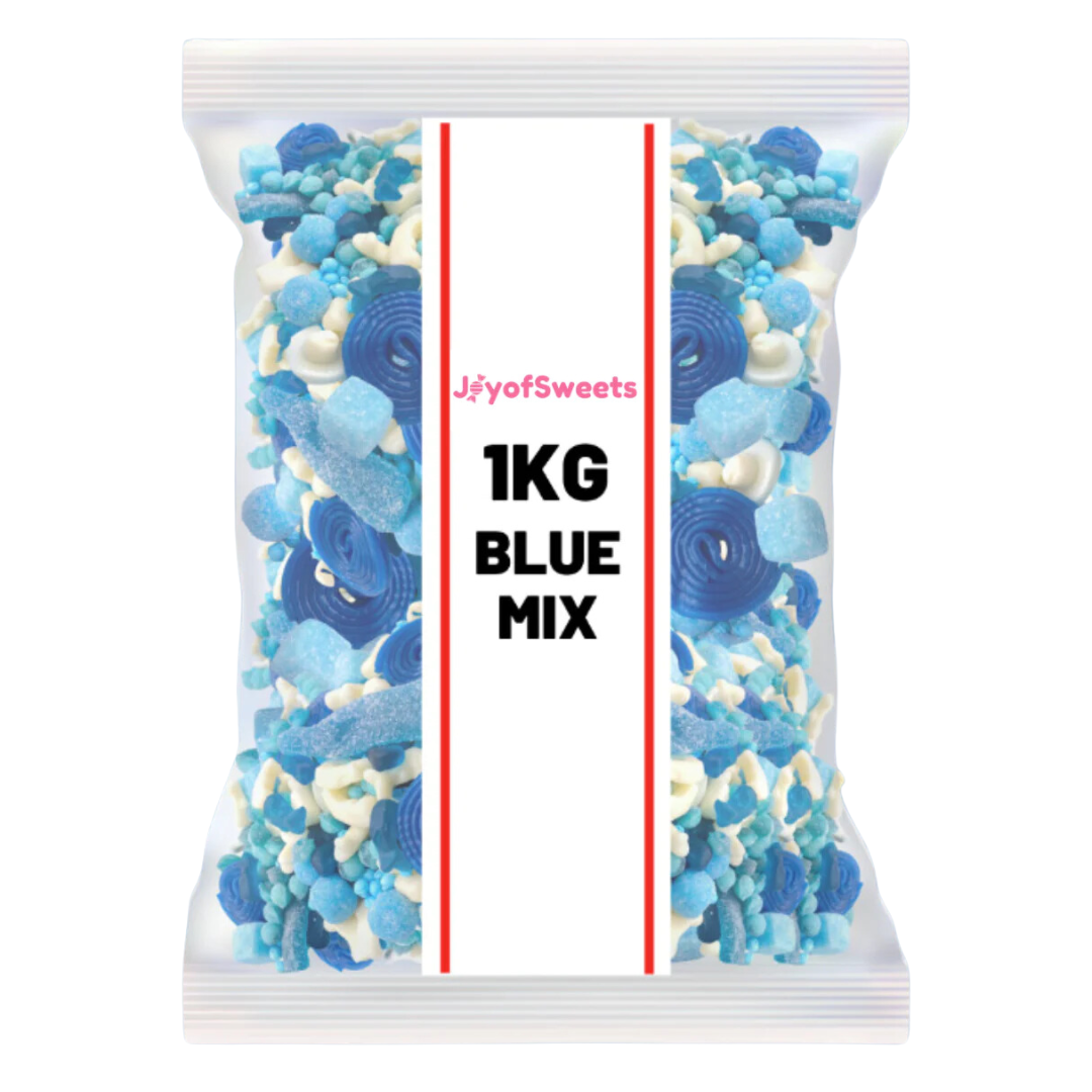 Blue Sweet Mix 1kg (Pre-made) | Joyofsweets.com – JoyofSweets.com