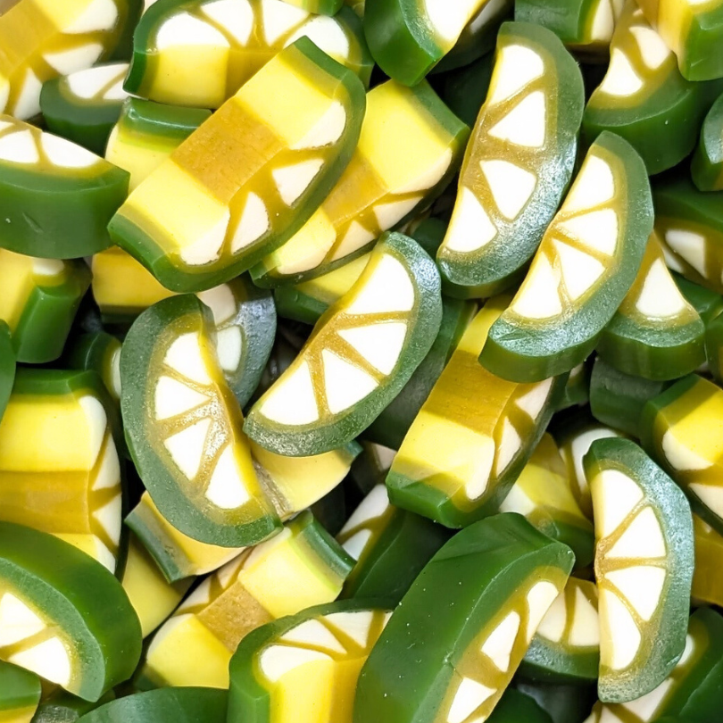 Lemon and Lime Slices (100g) | Joyofsweets.com – JoyofSweets.com