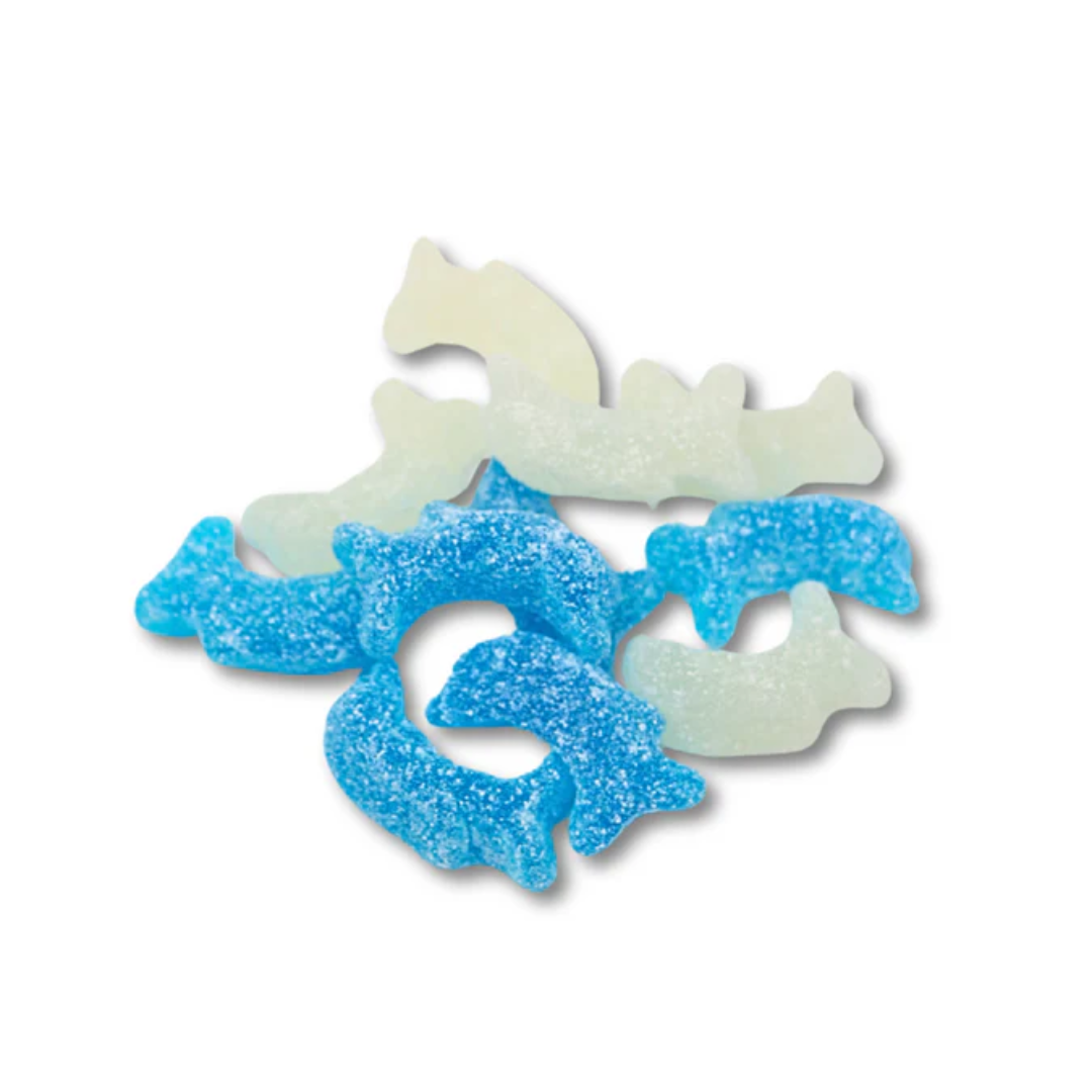 Fizzy Baby Dolphins (100g) (Vegan) | Joyofsweets.com – JoyofSweets.com