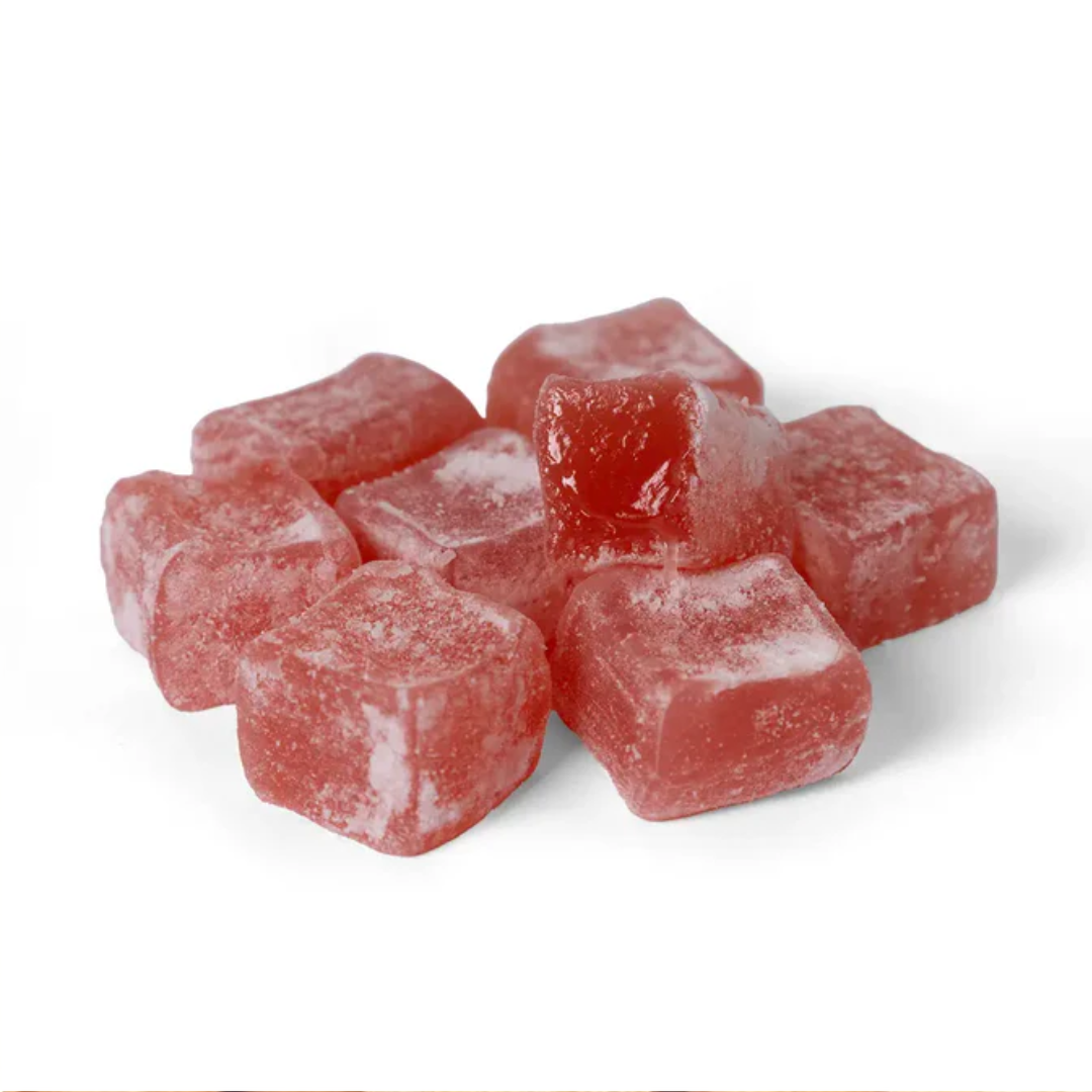 Gourmet Raspberry Turkish Delight (100g) | Joyofsweets.com ...