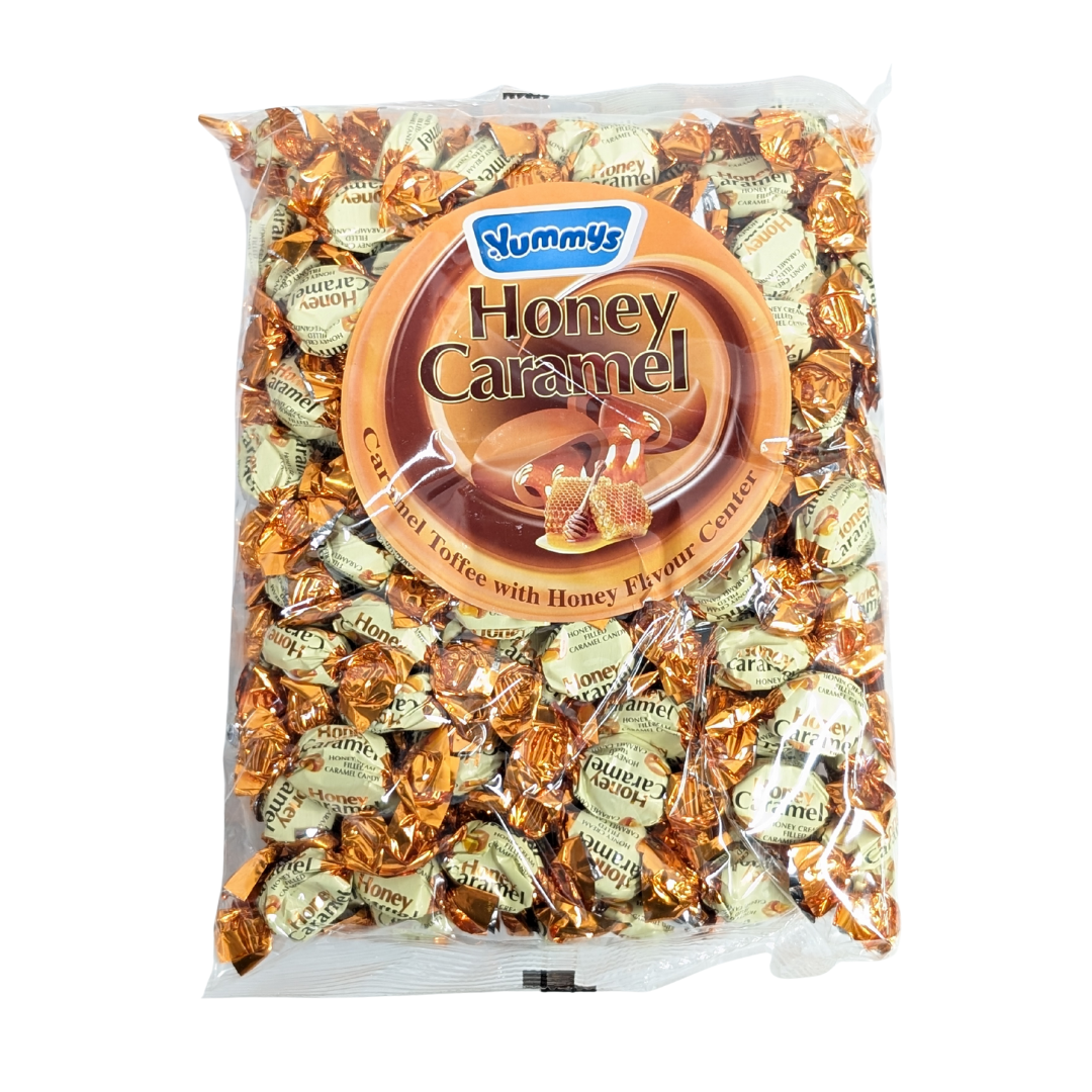 Yummys Wrapped Honey Caramel - 1kg | Joyofsweets.com – JoyofSweets.com