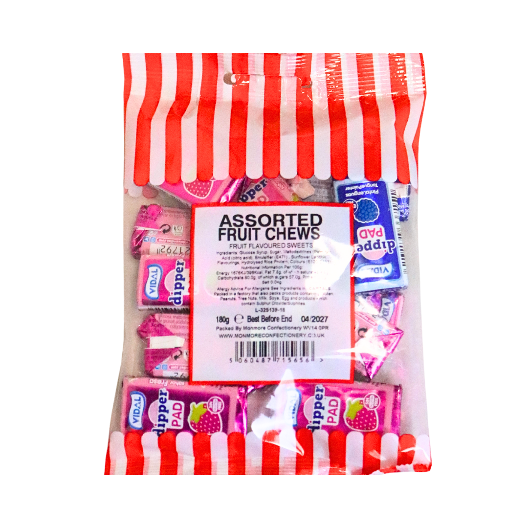 Assorted Fruit Dipper Chews (180g) | Joyofsweets.com – JoyofSweets.com