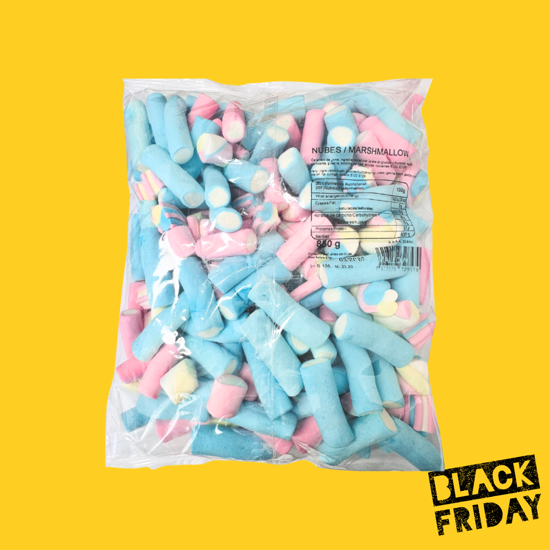 Shaped Mallow Bag 850g (Pre-made) | Joyofsweets.com – JoyofSweets.com