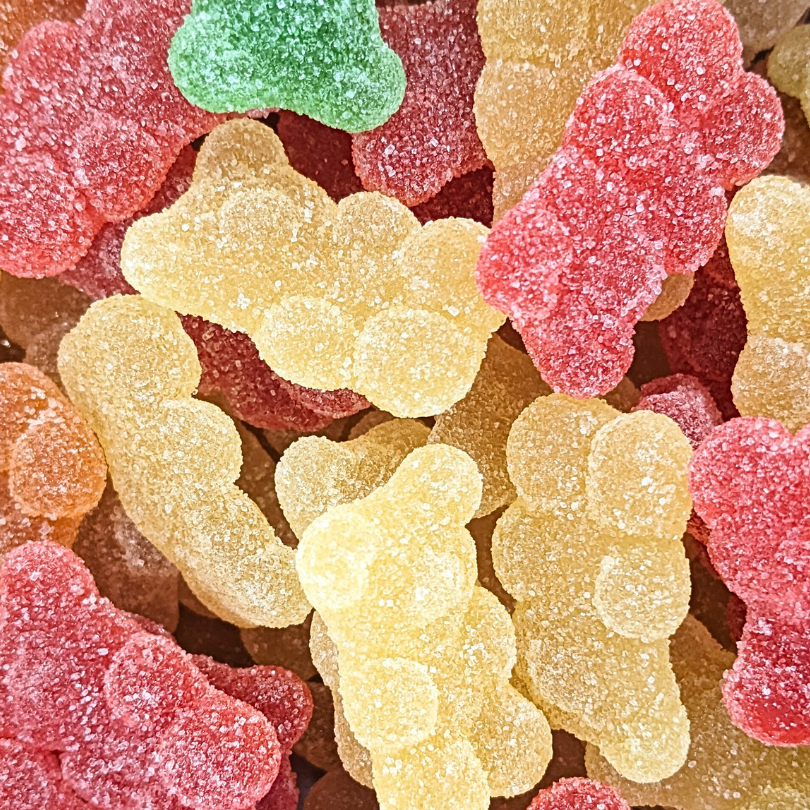 Giant Fizzy Teddy Bears (100g) | Joyofsweets.com – JoyofSweets.com
