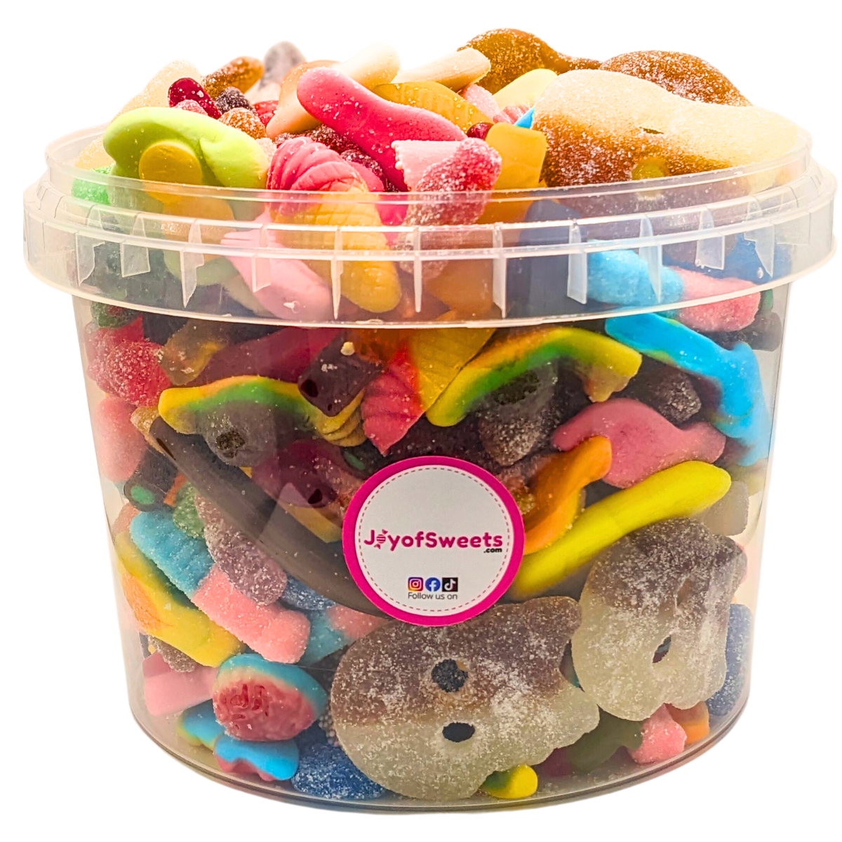 Create Your Own 2kg Pick n Mix Tub with Handle | Joyofsweets.com ...