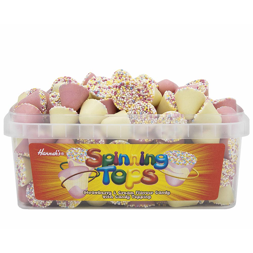 Hannah's Spinning Tops Tub 600g – JoyofSweets.com