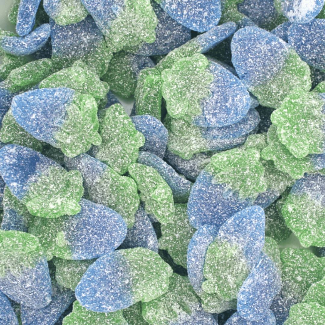Fizzy Blue Raspberries (100g) (Vegan) | Joyofsweets.com – JoyofSweets.com