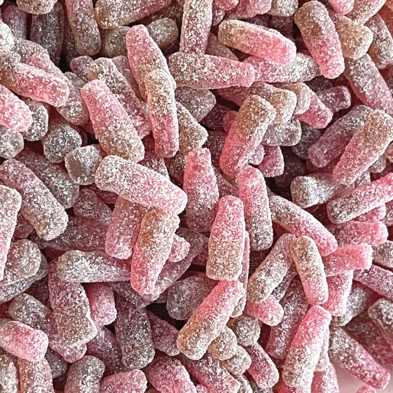 Fizzy Cherry Cola Bottles (100g) | Joyofsweets.com – JoyofSweets.com
